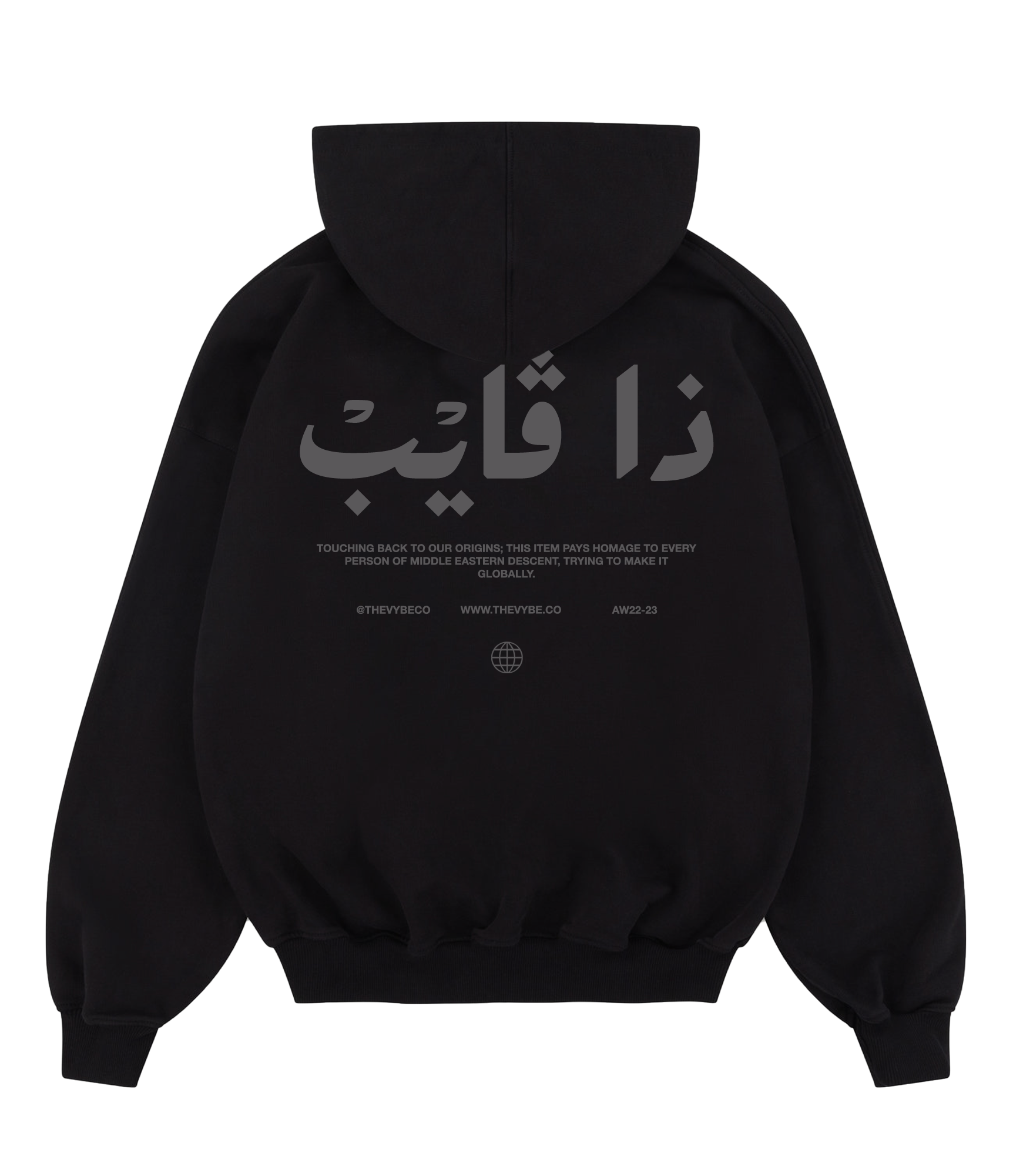 Obsidian "BLACK OUT" Heritage Hoodie - THE VYBE